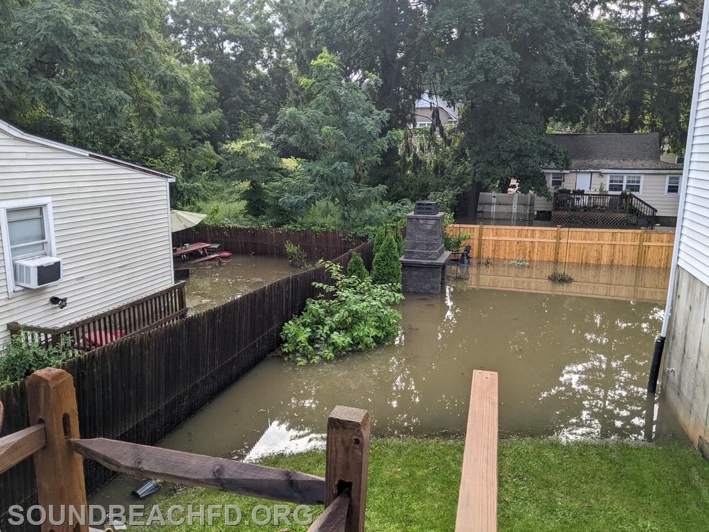 Historic Flooding - Sound Beach Fire Department