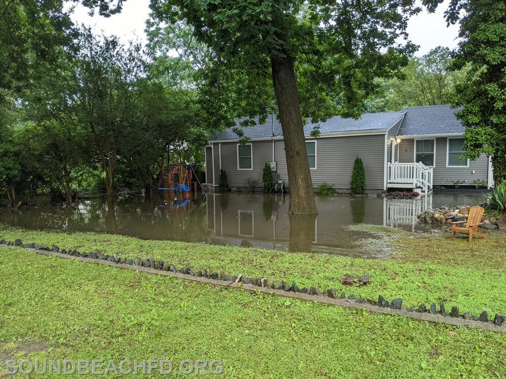 Historic Flooding - Sound Beach Fire Department