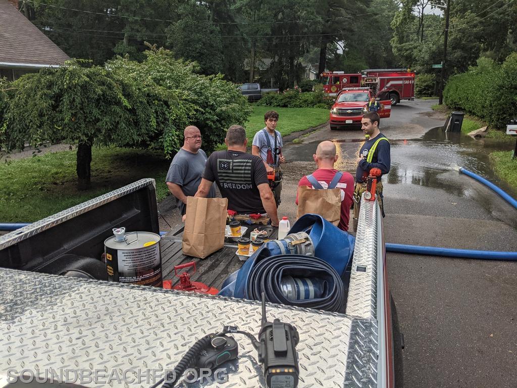 Historic Flooding - Sound Beach Fire Department