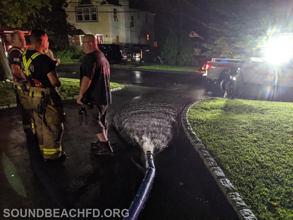 Historic Flooding - Sound Beach Fire Department