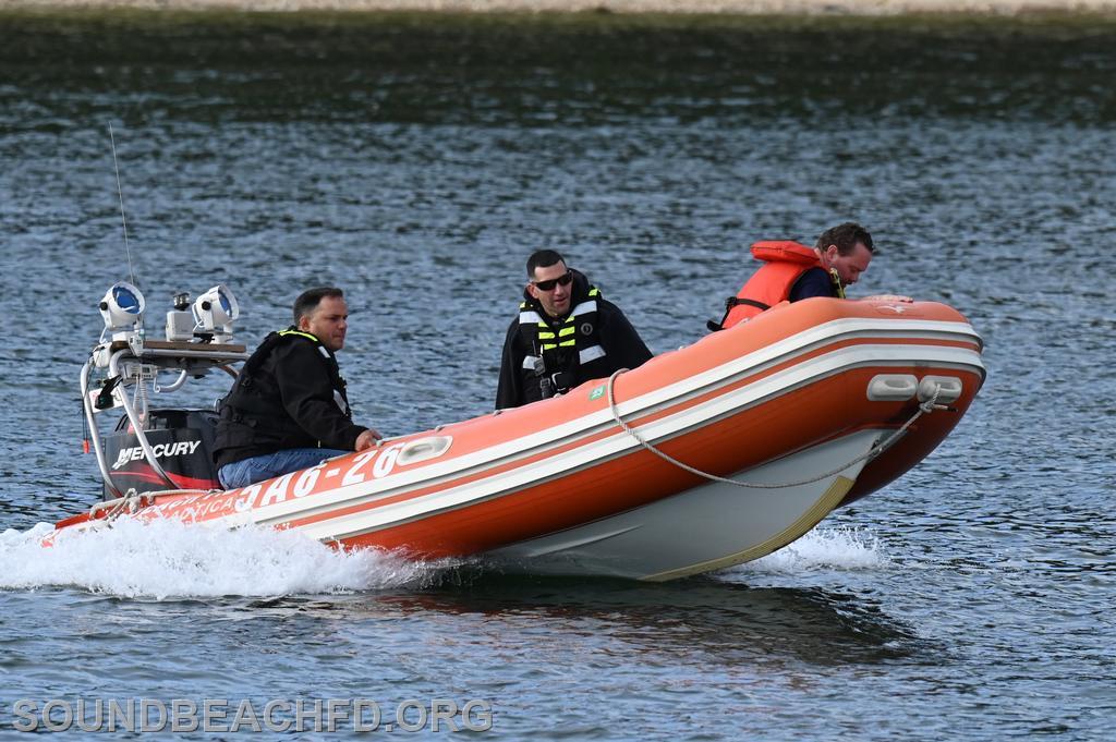 Multi Agency Water Rescue Drill - Sound Beach Fire Department