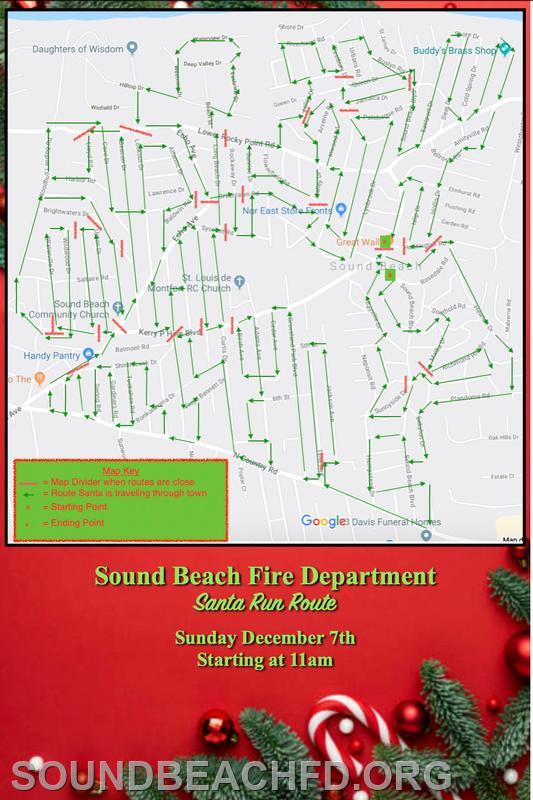 Santa Is Coming To Sound Beach - Sound Beach Fire Department