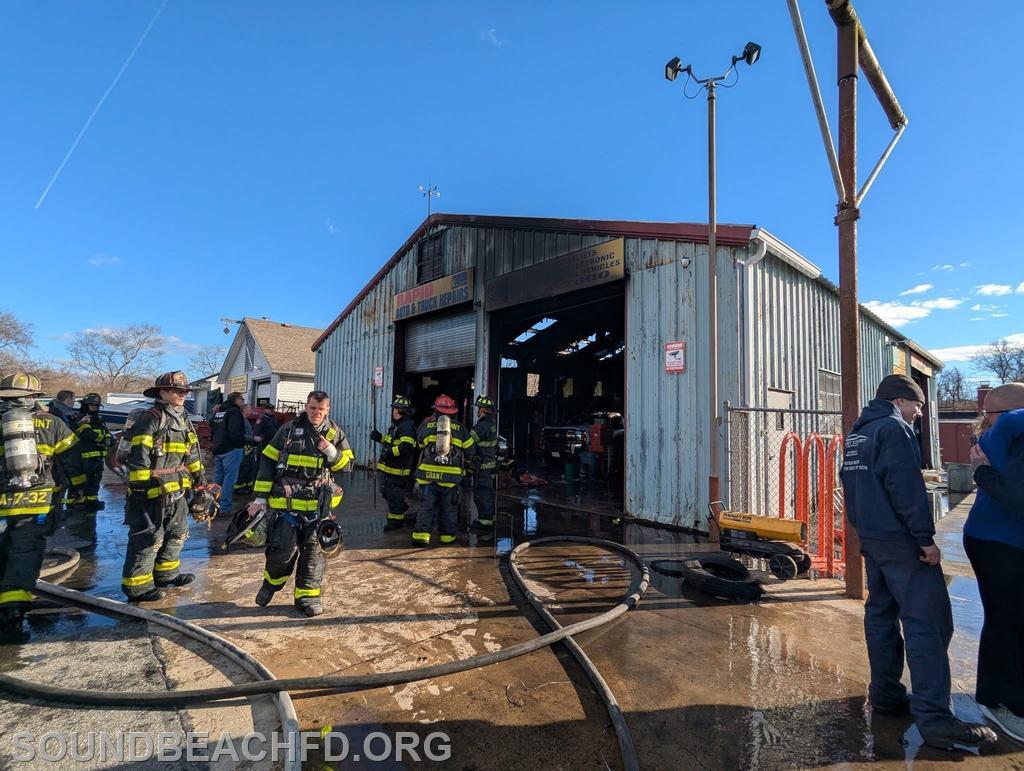 Mutual Aid Structure Fire To Rocky Point - Sound Beach Fire Department