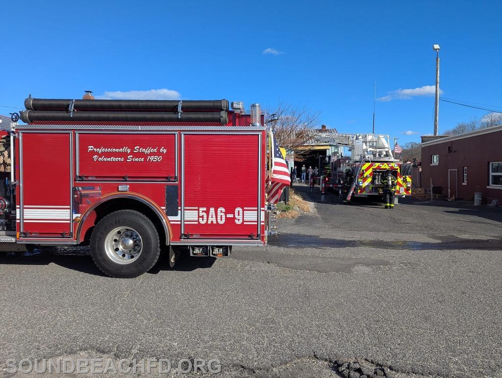 Mutual Aid Structure Fire To Rocky Point - Sound Beach Fire Department